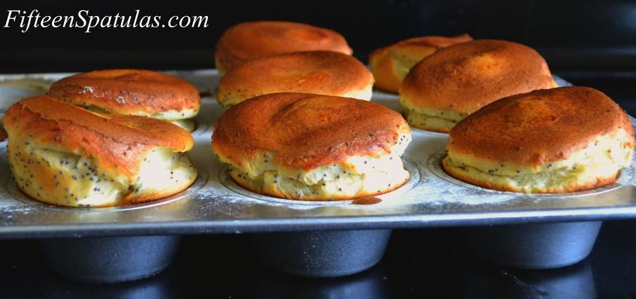 Poppy Seed Popovers - Fifteen Spatulas