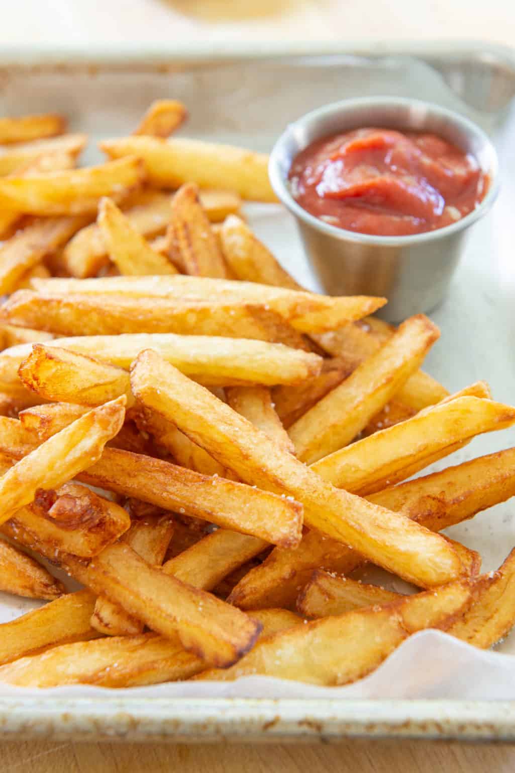 Homemade French Fries (Perfect Crispy Results) - Fifteen Spatulas