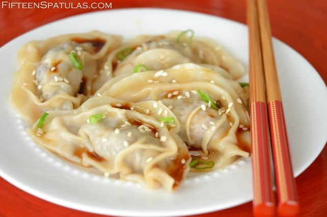 Asian Dumplings (Easy Homemade Recipe) - Fifteen Spatulas