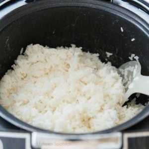 How to Make Sushi Rice in a Rice Cooker - Fifteen Spatulas