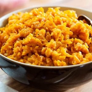 Sweet Potato "Rice" Side Dish (Using Riced Sweet Potatoes) - Fifteen ...